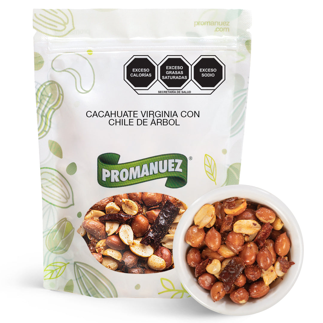 Cacahuate con Chile de Árbol – Promanuez