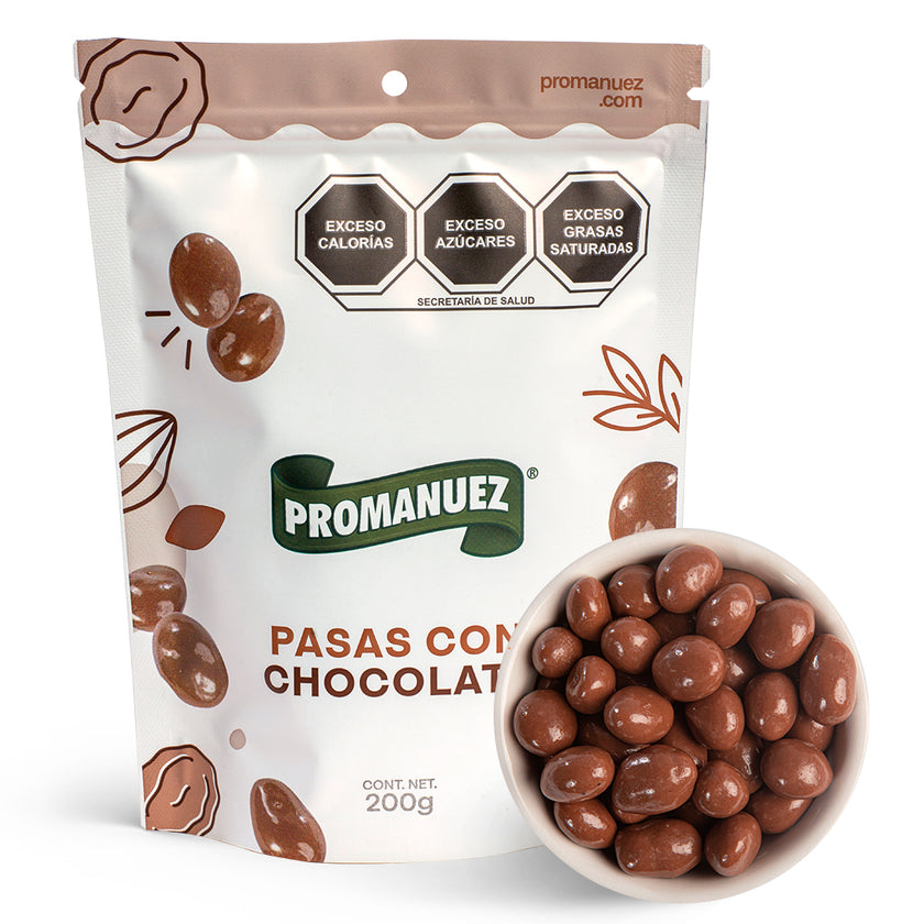 Pasas con Chocolate – Promanuez